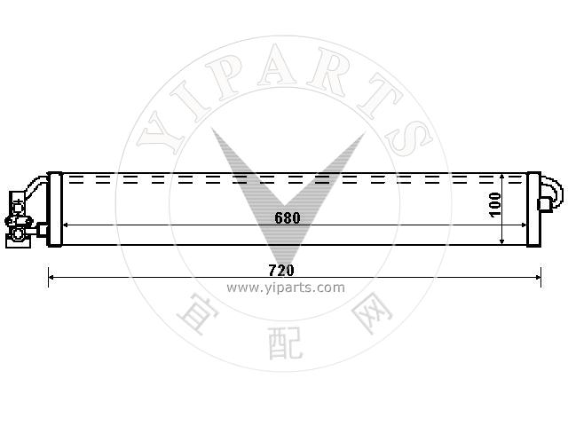 Supply Oil Cooler(958 307 015 00) for PORSCHE, VOLKSWAGEN - Yiparts