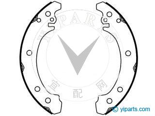 Supply Zapata de freno(04495-02050) for CHRYSLER, DODGE, PLYMOUTH - Yiparts